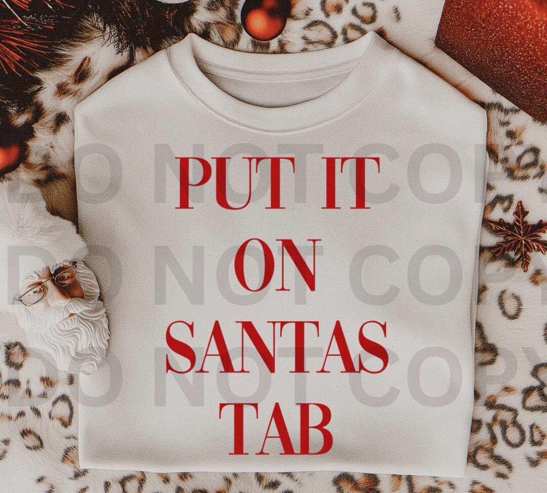 Put It on Santas Tab Png Santa Png Mrs Claus Png Merry Christmas Png ...