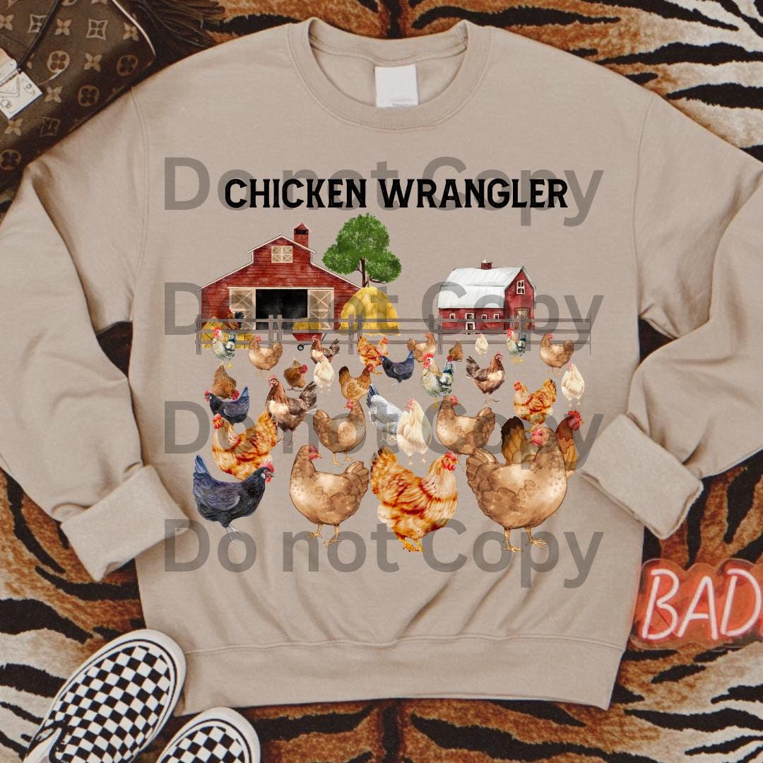 Chicken Wrangler Png Chicken Digital Download Chicken Farm Png ...