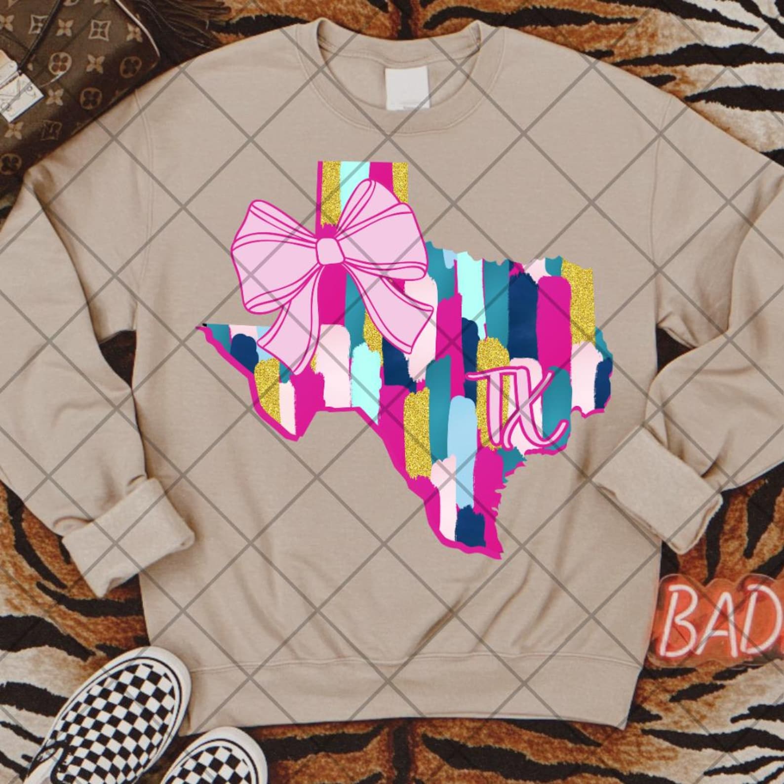 TX Preppy Coquette Brush Strokes Png Texas Png Checkered Png Texas ...