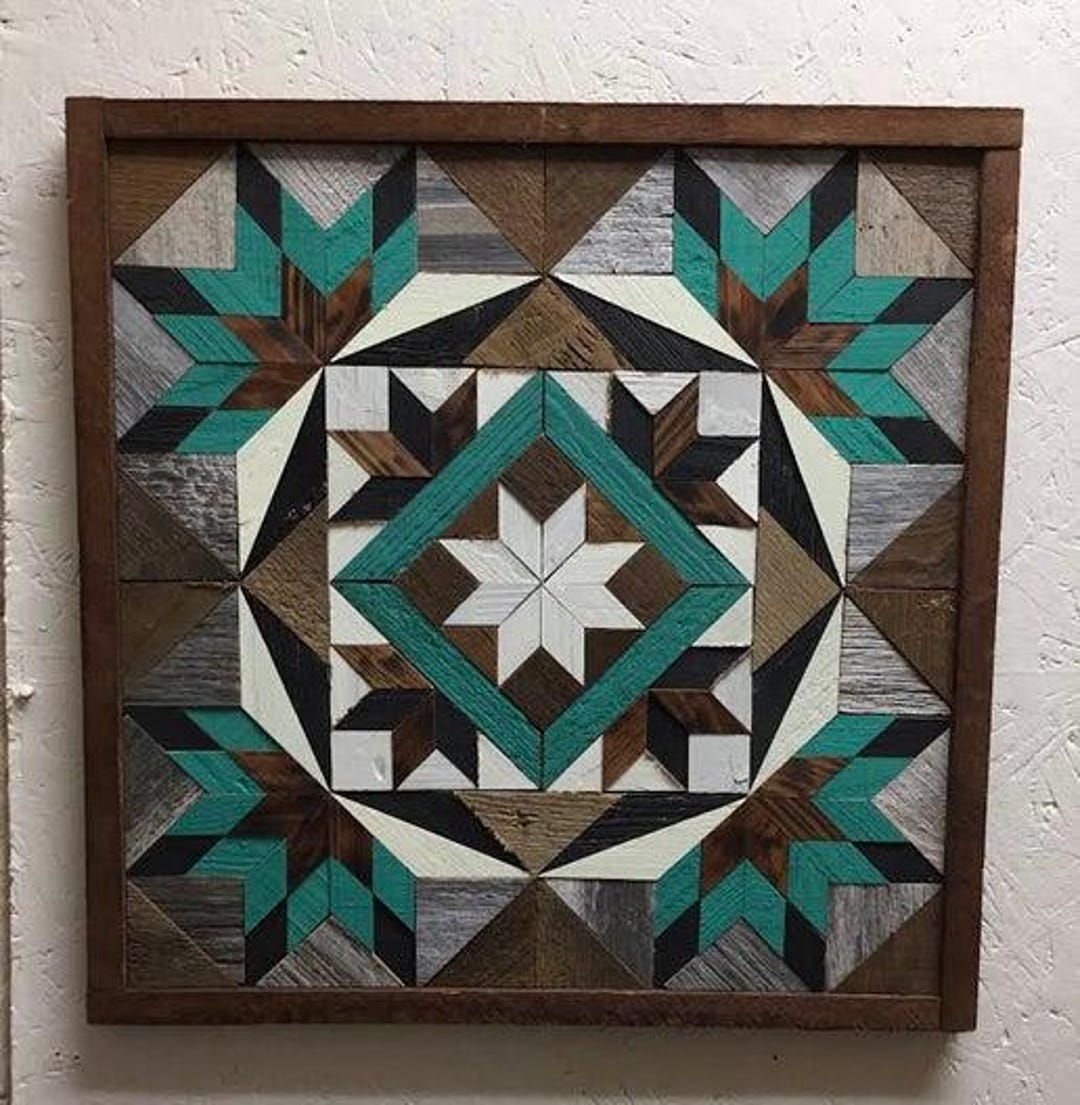 Amish Made Barn Quilt 22x22 - Etsy