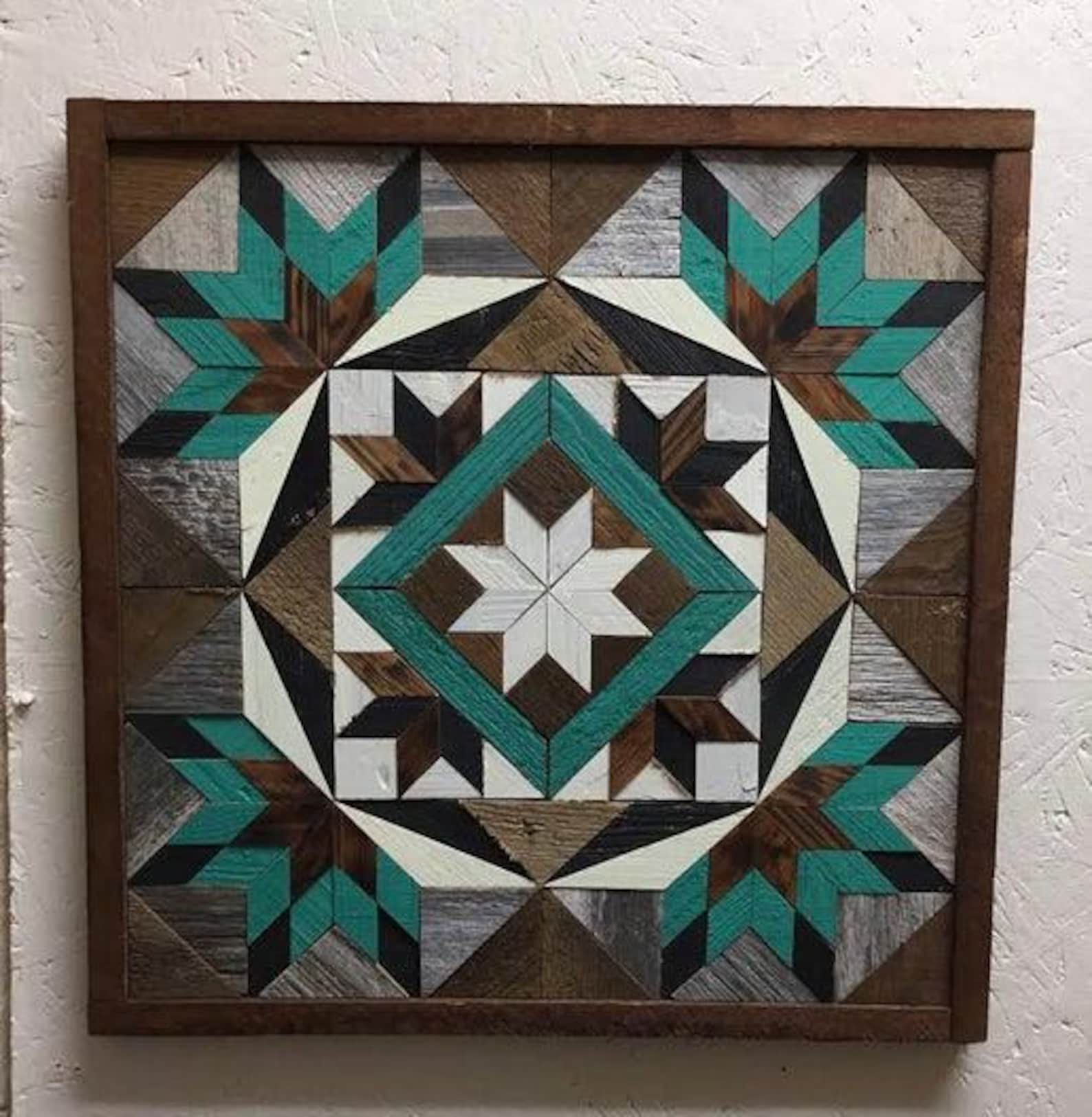 Amish Made Barn Quilt 22x22 - Etsy