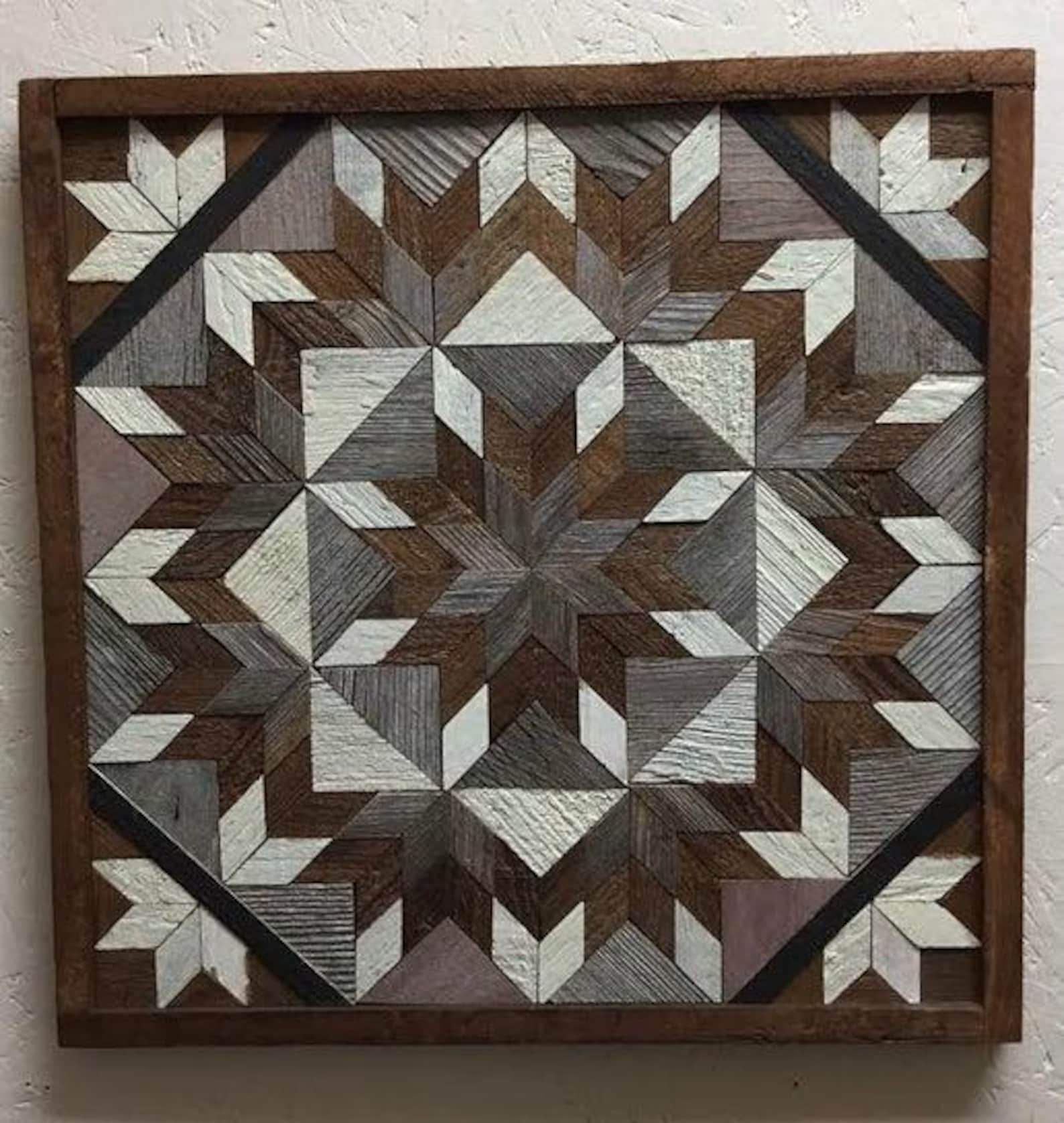 Amish Made Barn Quilt 22x22 - Etsy