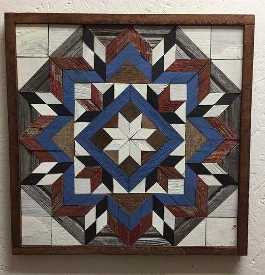 Amish Made Barn Quilt 22x22 - Etsy