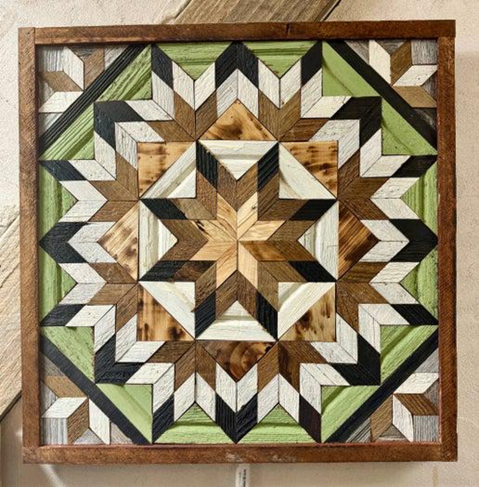Amish Made Barn Quilt 22x22 - Etsy