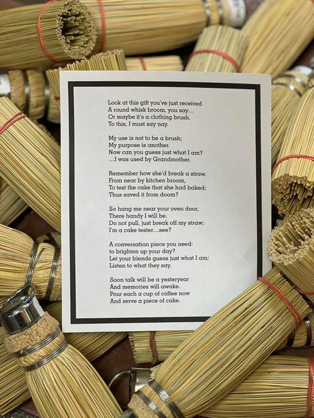 Amish Cake Tester - Etsy