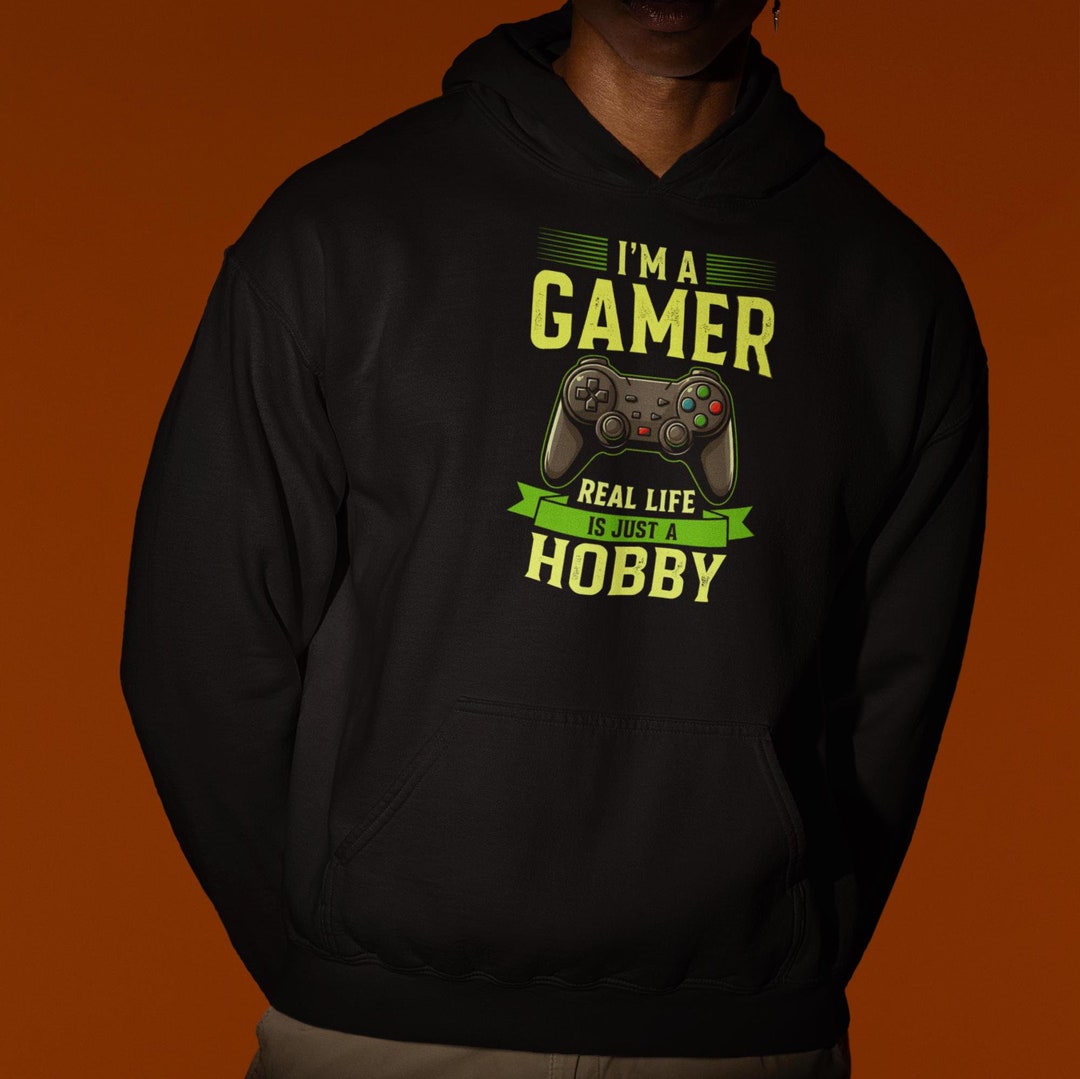 Gamer Hoodie, Game Lover Gift, Video Game Sweatshirt, Gaming Apparel, Geeky Hoody, Unisex ...