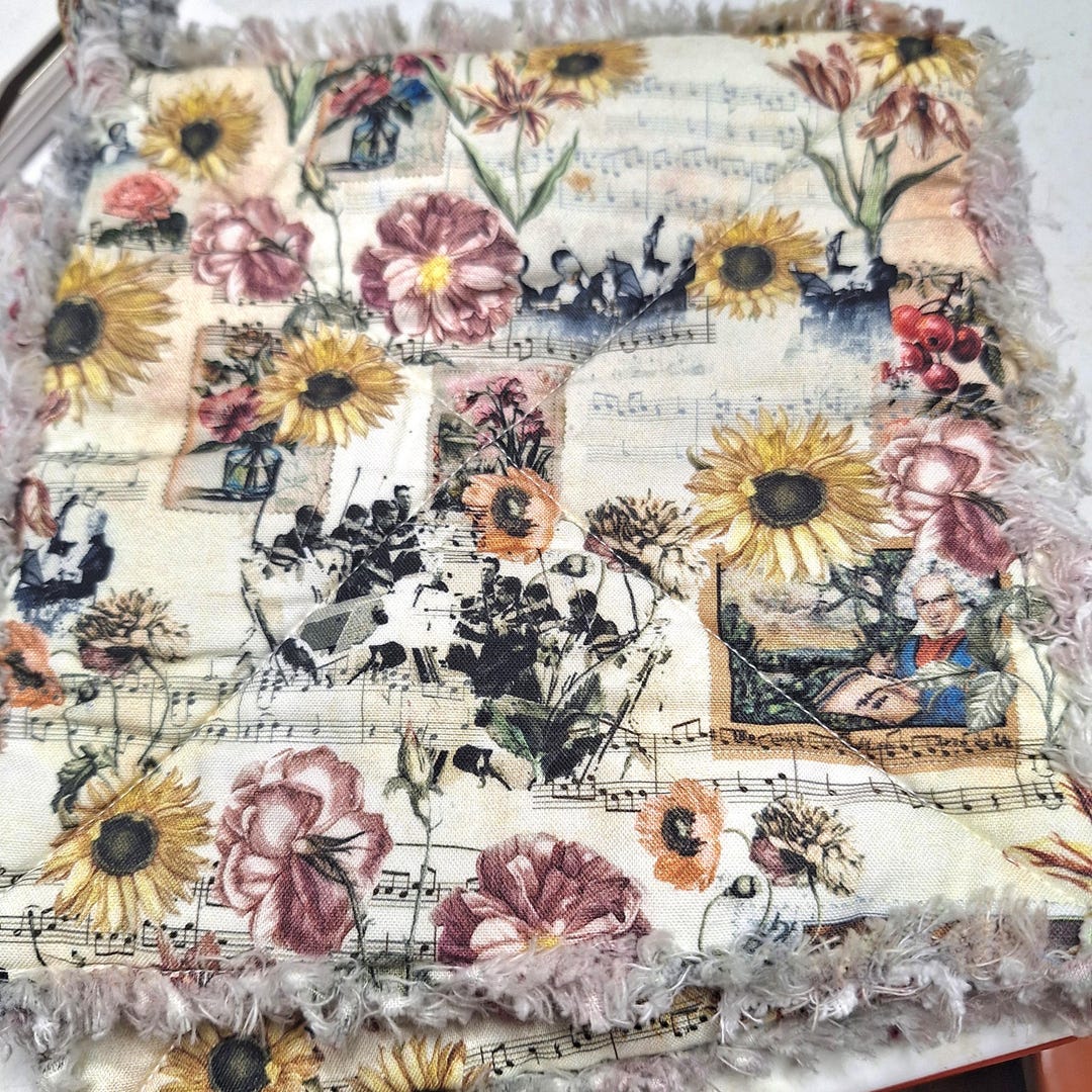 Potholder Vintage Cottagecore Aesthetic,elegant Kitchen Decor,rustic ...