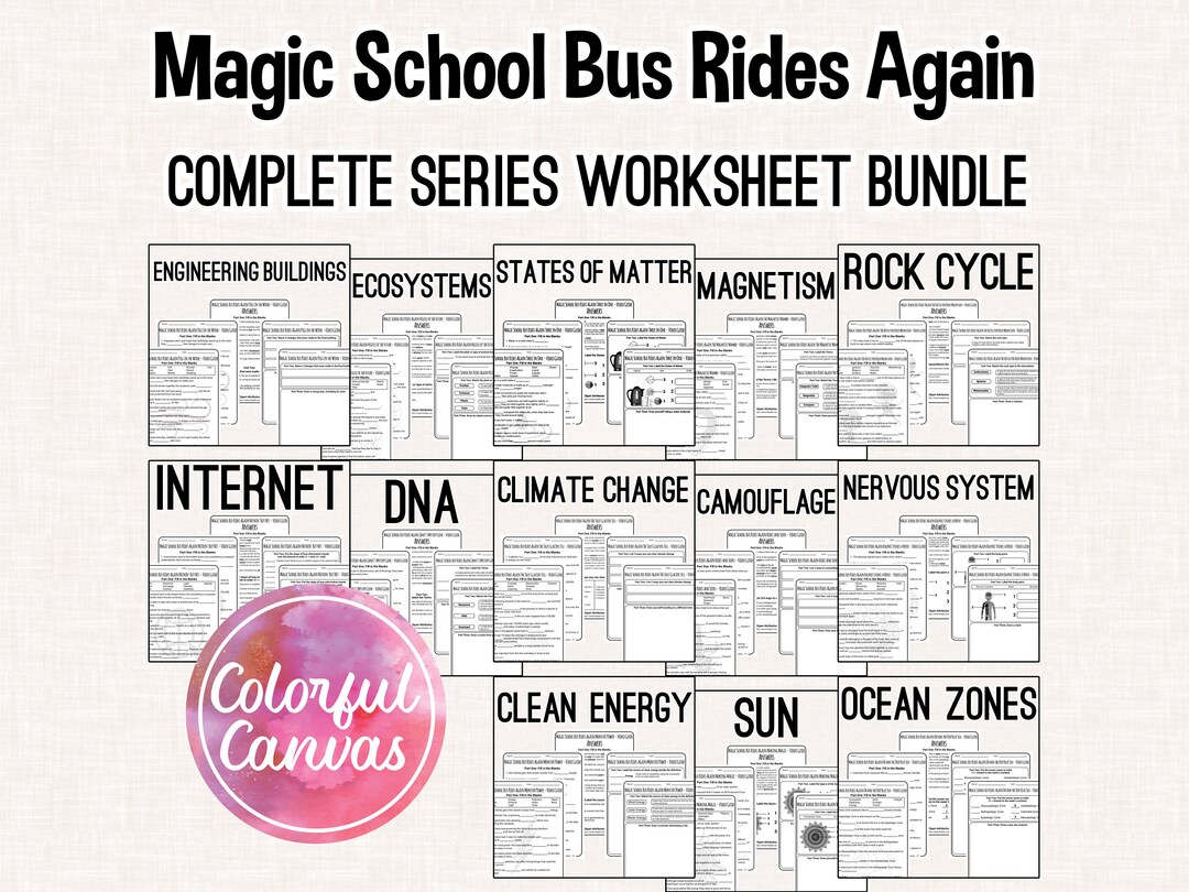 Magic School Bus Rides Again 26 Episode COMPLETE SERIES BUNDLE | Video ...