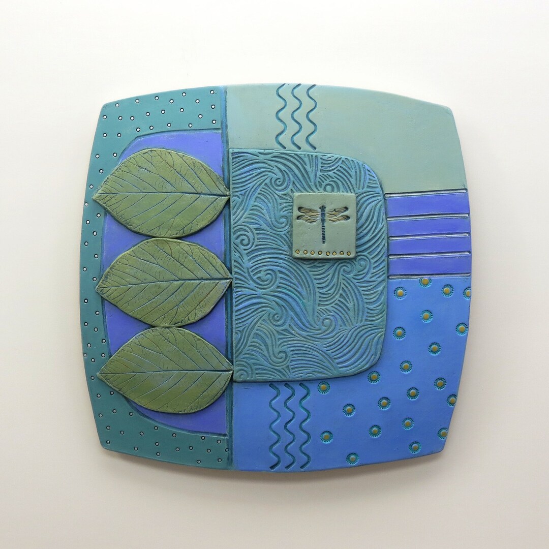 Mixed Media Wall Art, Ceramic Assemblage , Home Decor, Nature Inspired ...