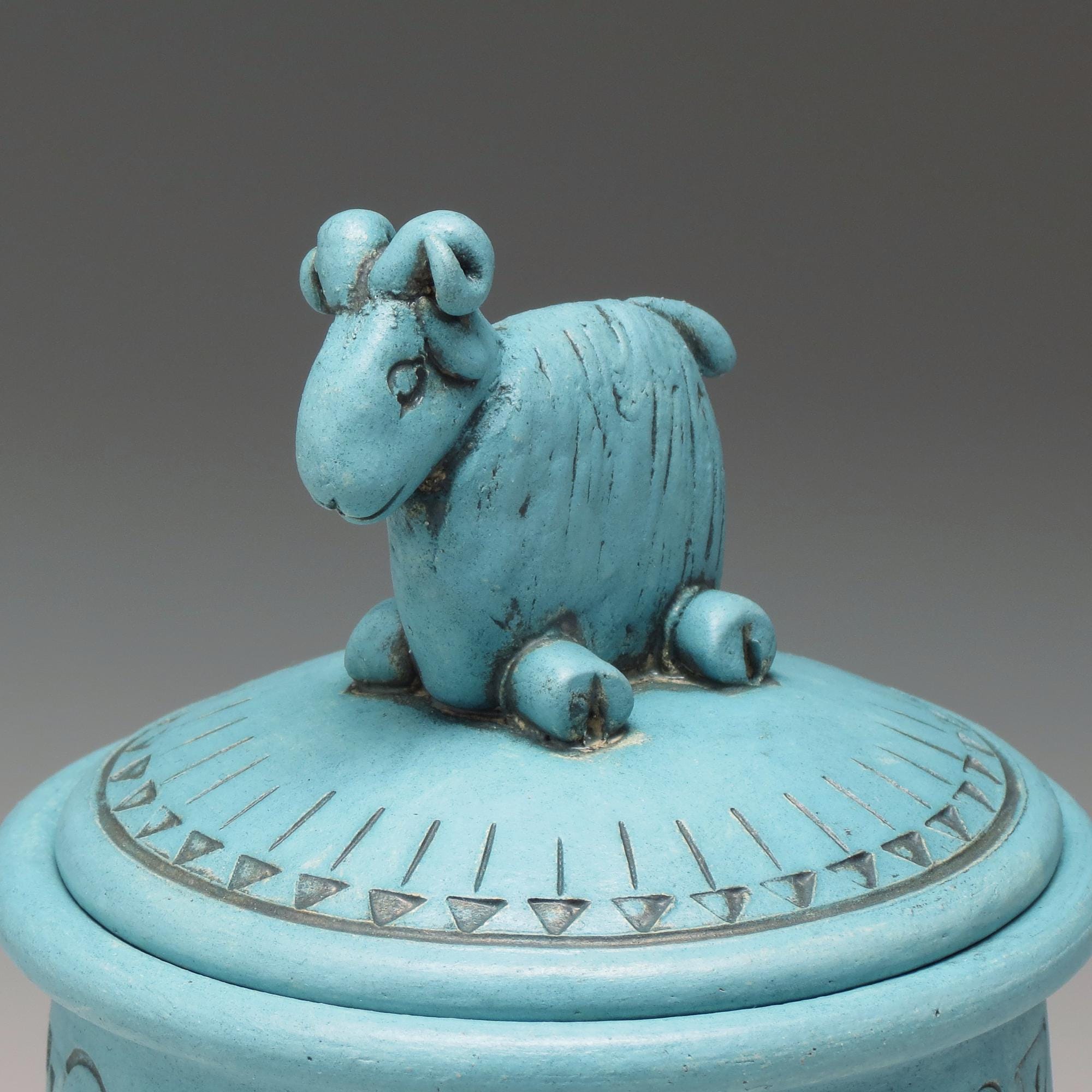 Ram Vessel, Ceramic Vessel, Hand Made, Patina Finish, One of a Kind - Etsy