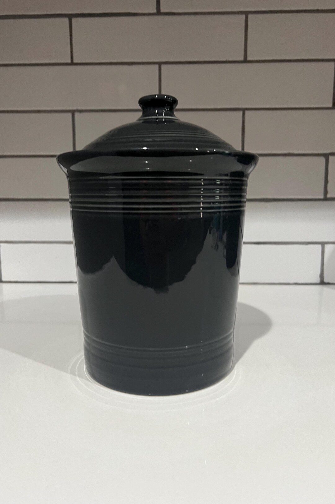 Homer Laughlin Fiesta Slate 1986 Large Kitchen Container, 3qt - Etsy