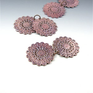 Enameled Round Filigree / Napa Enamel / Made to Order - Etsy