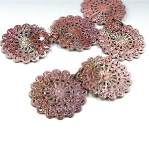 Enameled Round Filigree / Napa Enamel / Made to Order - Etsy