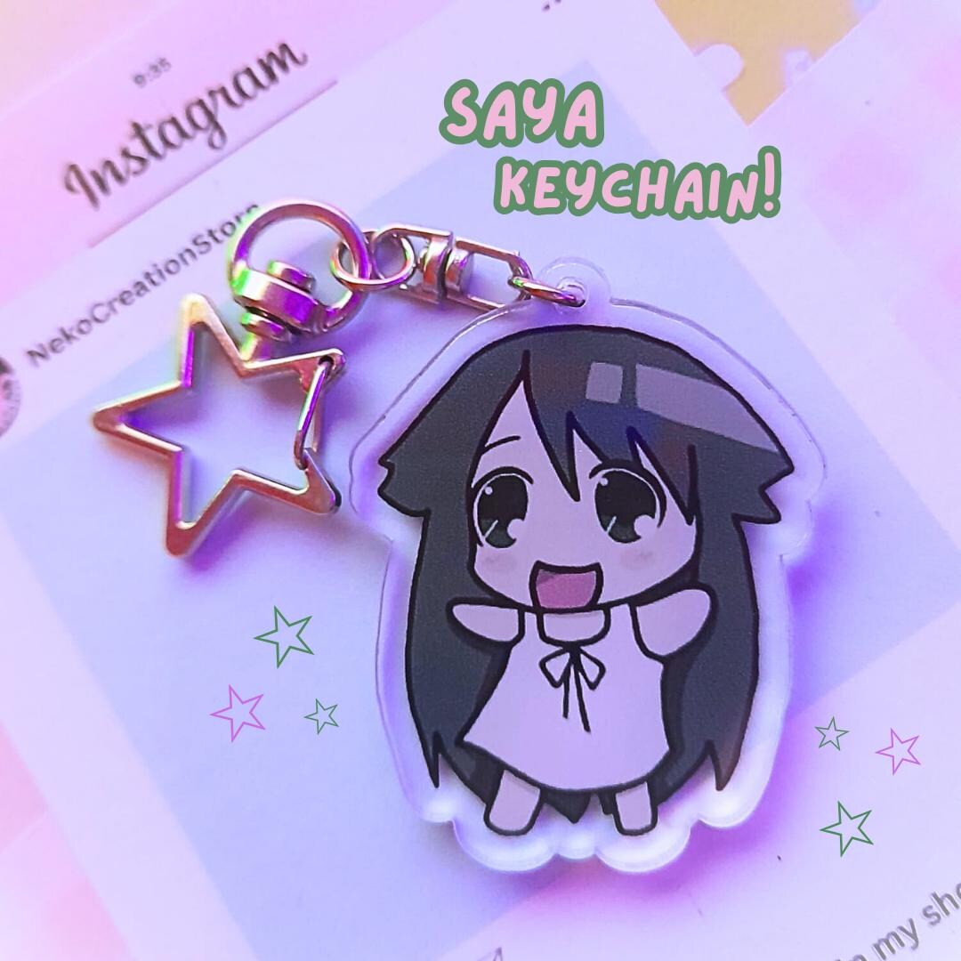 Saya No Uta Acrylic Keychain | Horror Game | Visual Novel | Anime Charm ...