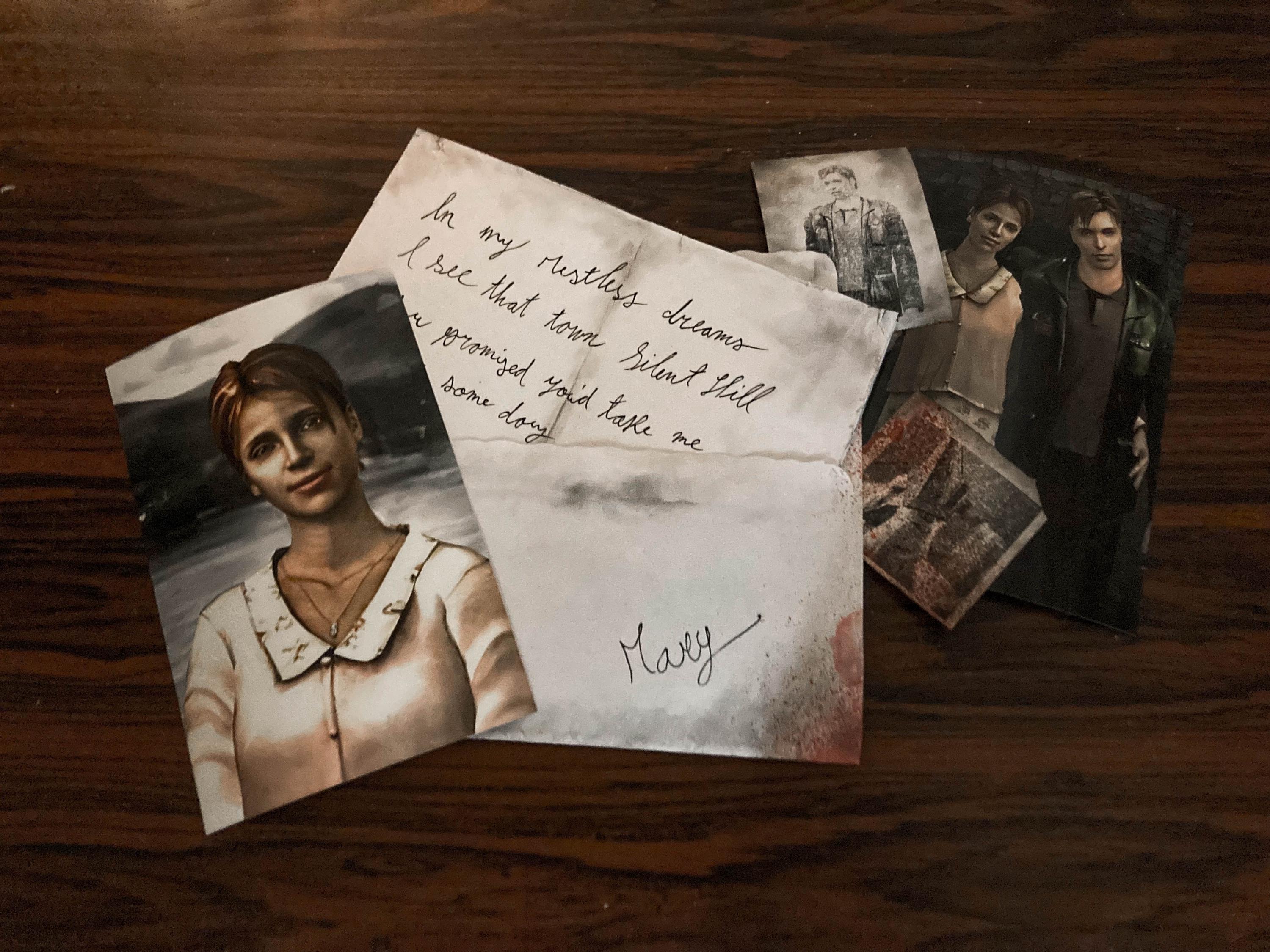 Silent Hill 2 Real Letter Form Mary - Etsy