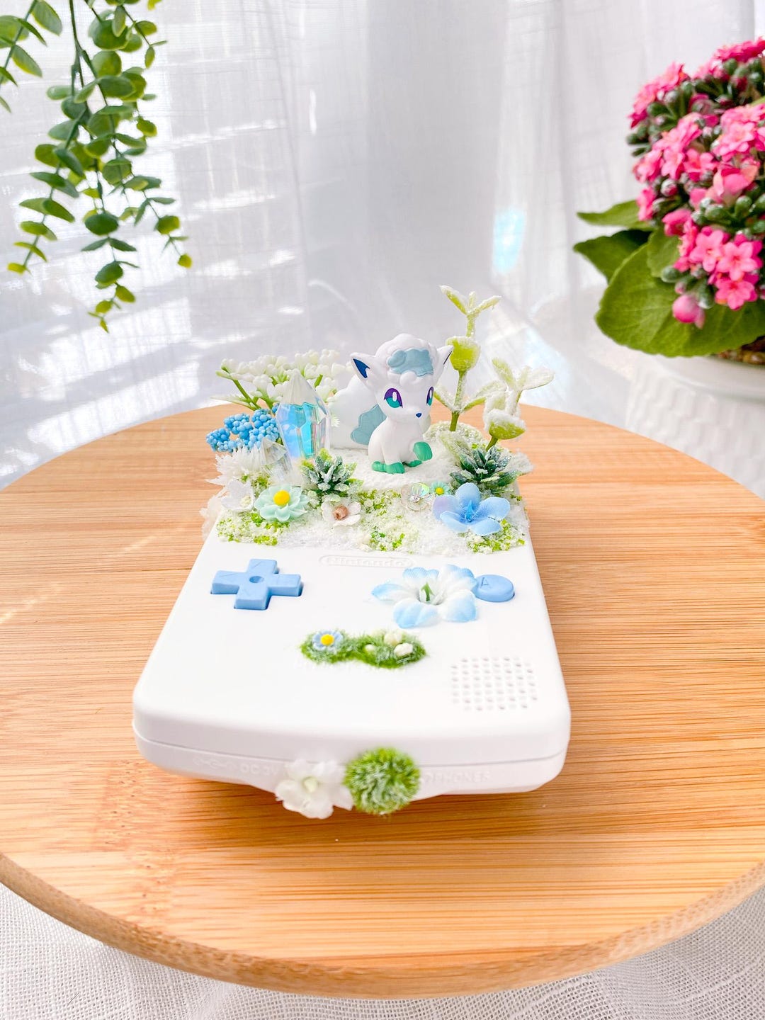 Alolan Vulpix Gameboy Terrarium: Handmade Cozy Gamer Girl Decor, Geek ...