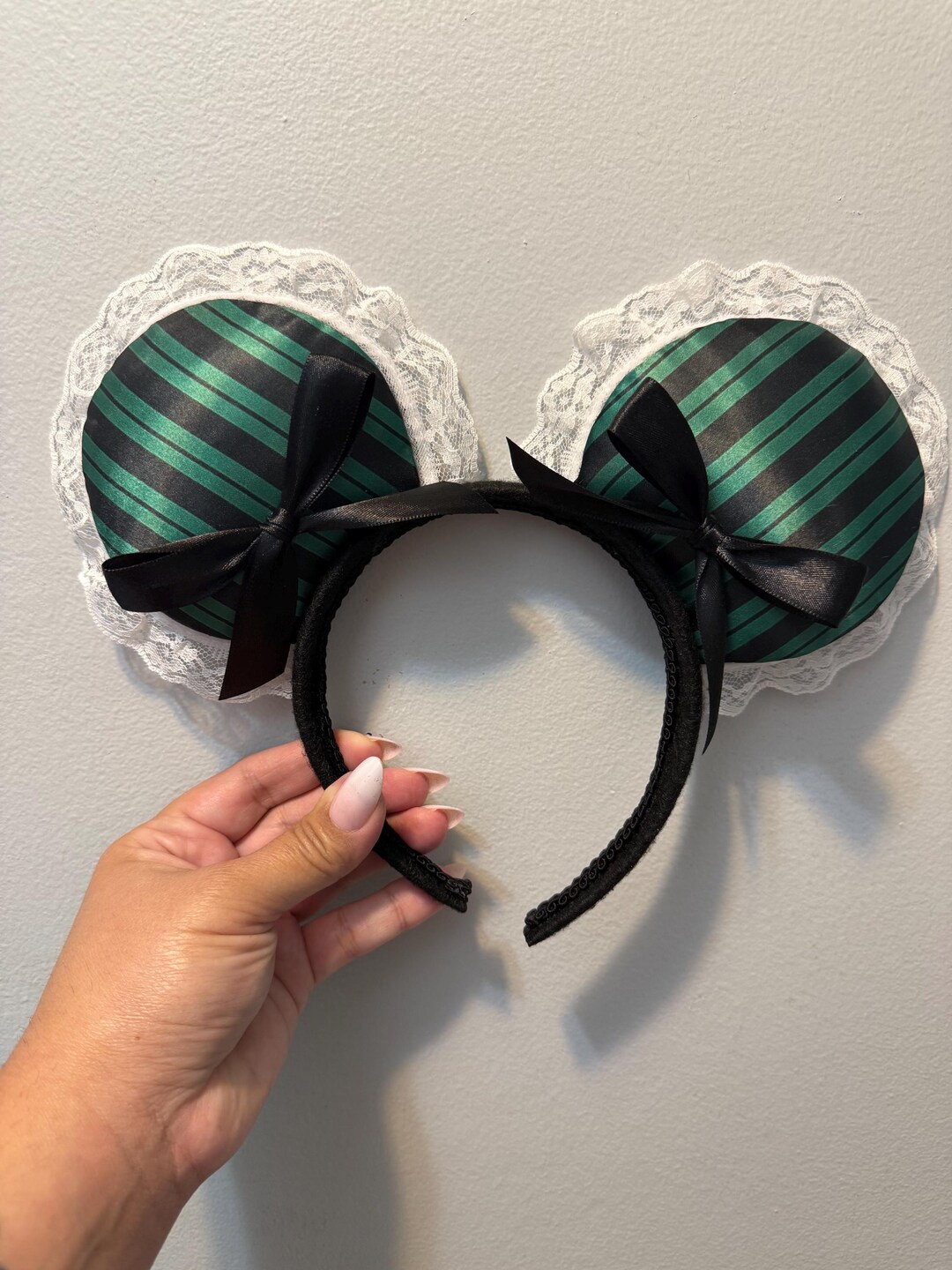 Haunted Mansion Ghost Host Inspired Mickey Ears | Disney Park Headband ...