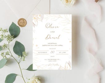 Personalised Wedding Invitation - Etsy