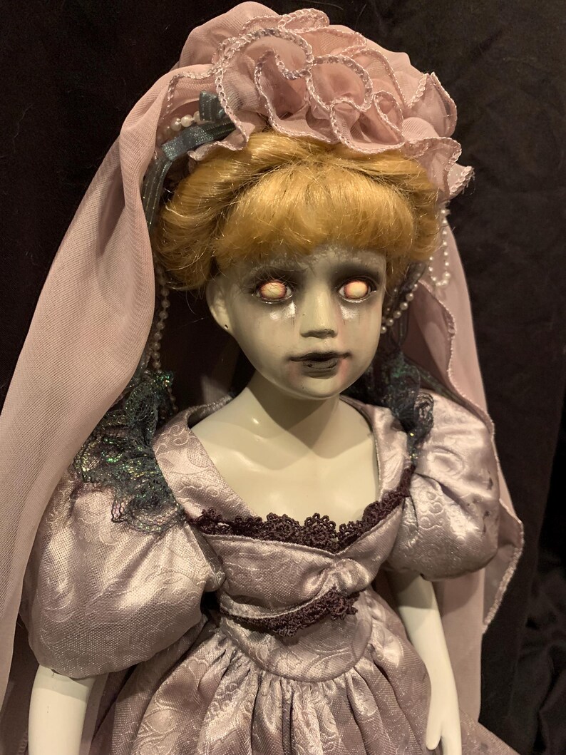 Creepy Horror Goth Bride Doll - Etsy