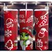 Grinch Drip PNG File. Sublimation Tumbler Wrap 20 Oz., Christmas ...