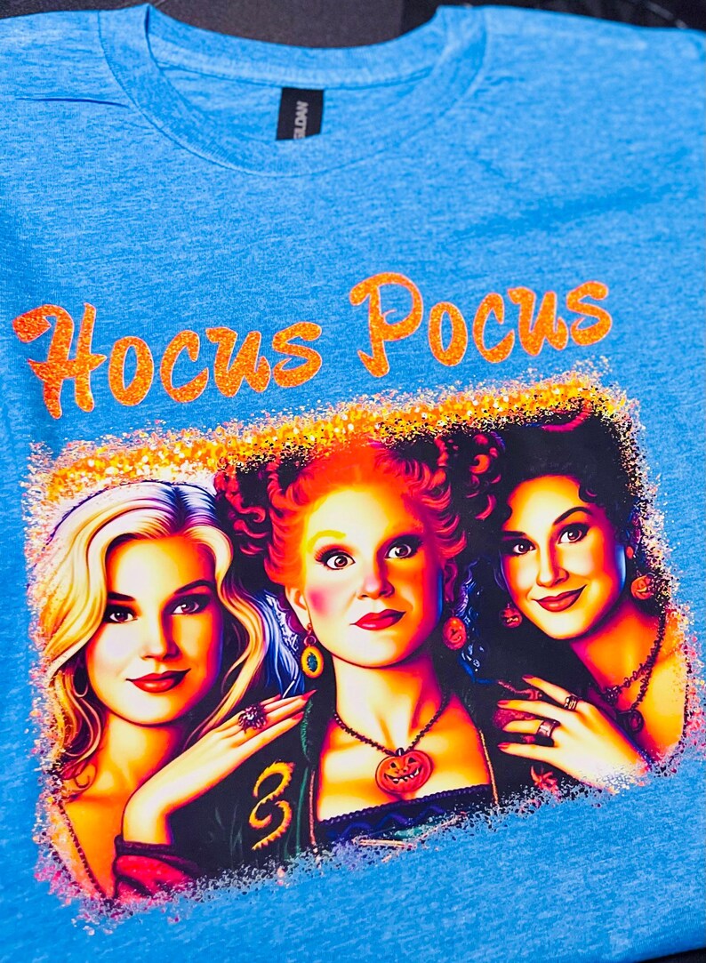 Hocus Pocus Glittery PNG, DTF, High Resolution - Etsy