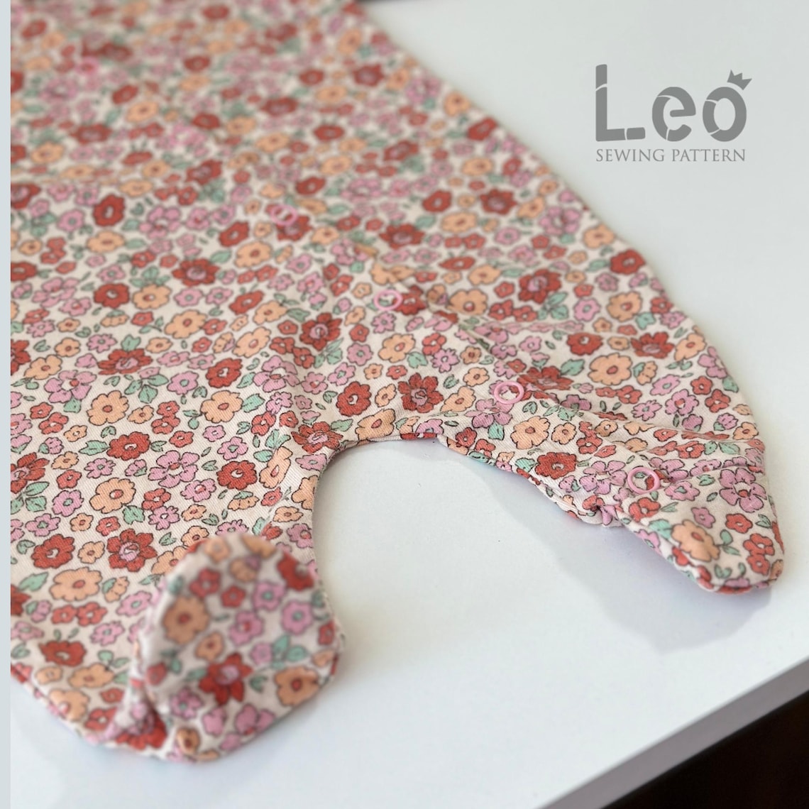 Baby Jumpsuit Sewing Pattern: Snap Long Sleeve (PDF Pattern) - Etsy