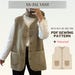 Vest PDF Sewing Pattern | Sizes Included Ages 2-7 | Suitable for ...