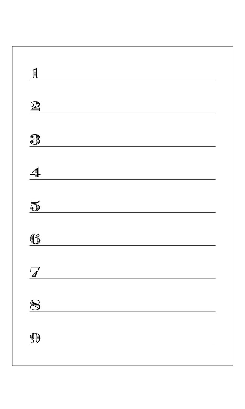 Numbered Lines Notepad - Etsy
