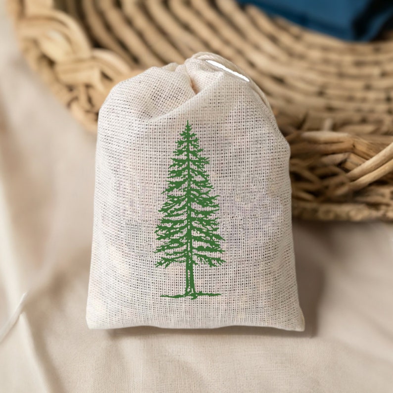 Evergreen Pine Balsam Fir Scented Sachet - 3 Pack - Etsy