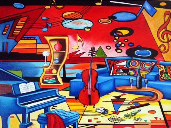 Music Art Print Wassily Kandinsky Wall Art Print - Etsy UK