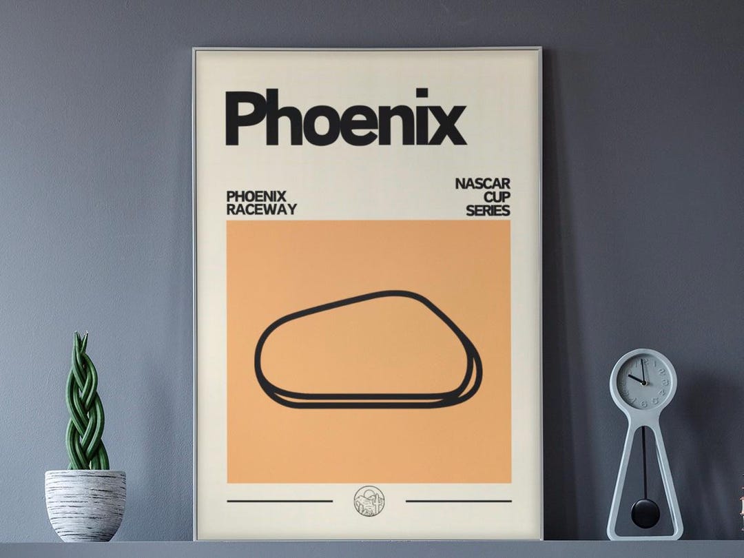 Phoenix Raceway Poster, NASCAR Poster, NASCAR Cup Series - Etsy
