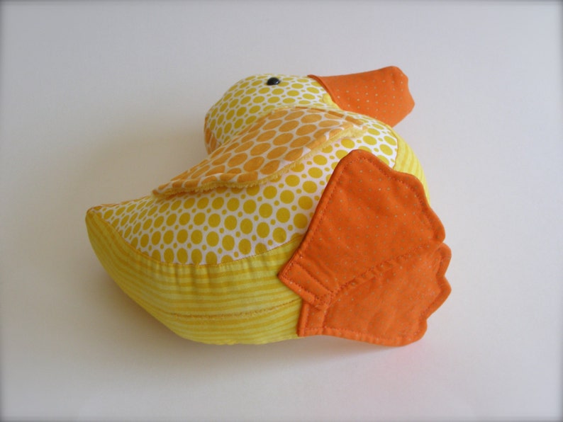 Baby Duck Stuffed Animal Duckling Plush Toy Easter Basket Toy Soft and ...