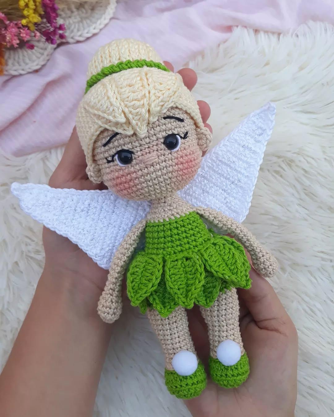 Tinkerbell Doll Crochet Pattern, Amigurumi Crochet Patterns, Crochet ...