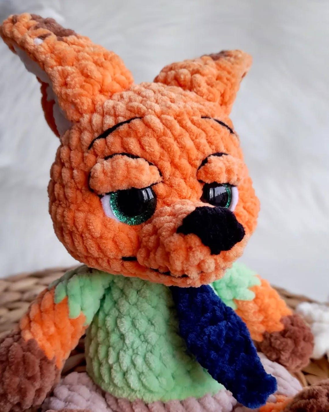 2 in 1 Nick and Judy Crochet Pattern. English Pattern, Amigurumi ...