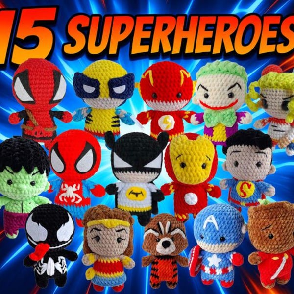 Super Hero Crochet - Etsy