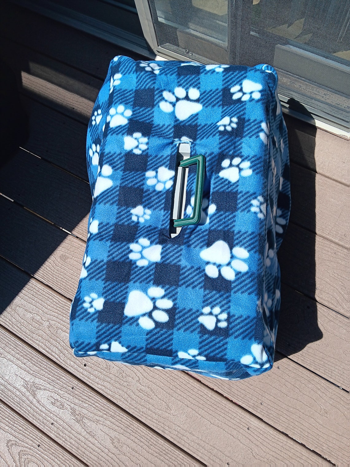 Salepet Carrier Covers Blue Paw Prints - Etsy