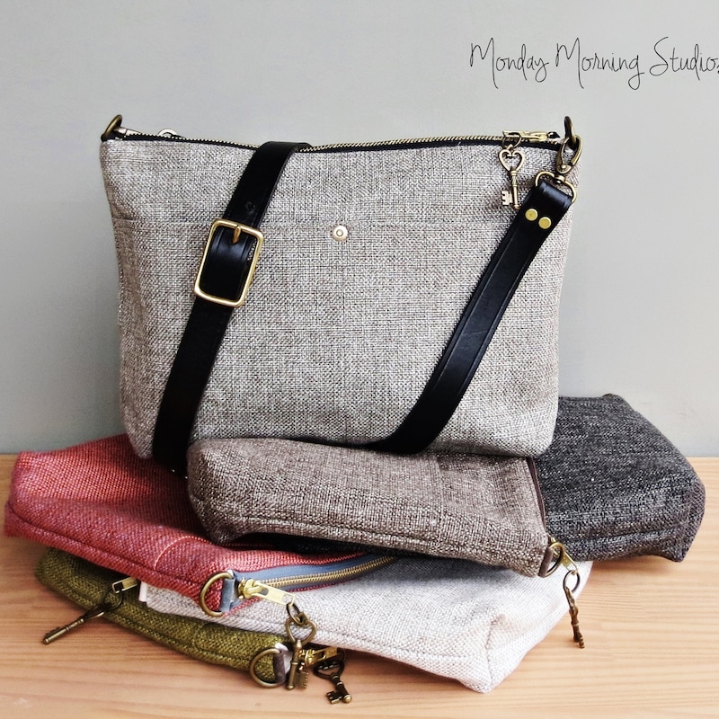 Medium Size Leather Bag - Etsy