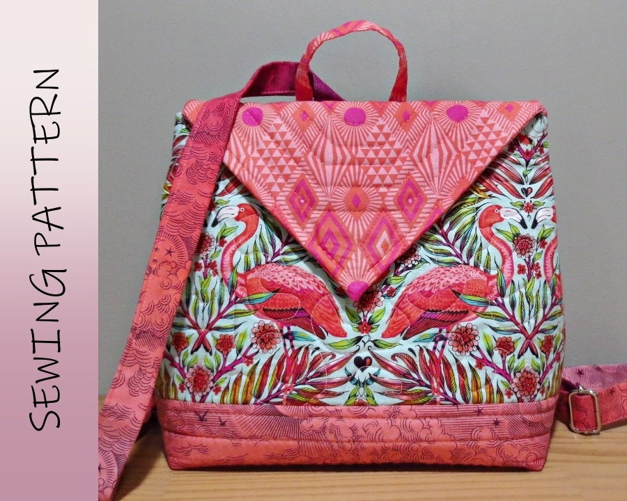 Small Backpack / Purse Sewing Pattern - Digital Download PDF Pattern - Etsy