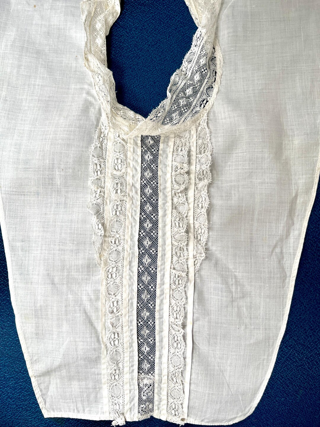 Vintage Women's Cotton Lace Dickie Collar - Etsy