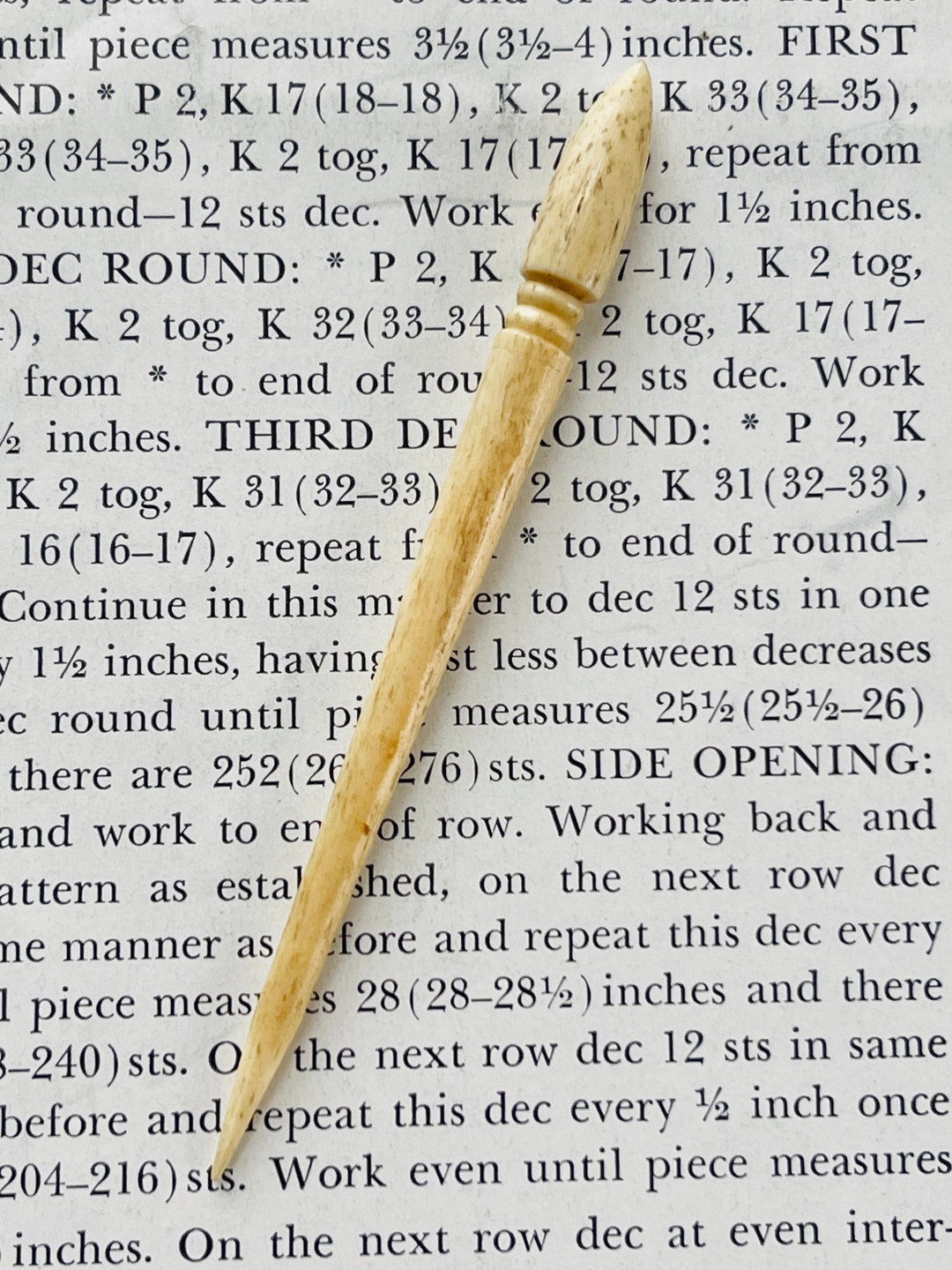 Antique Carved Bone Sewing Awl Bodkin Tool - Etsy