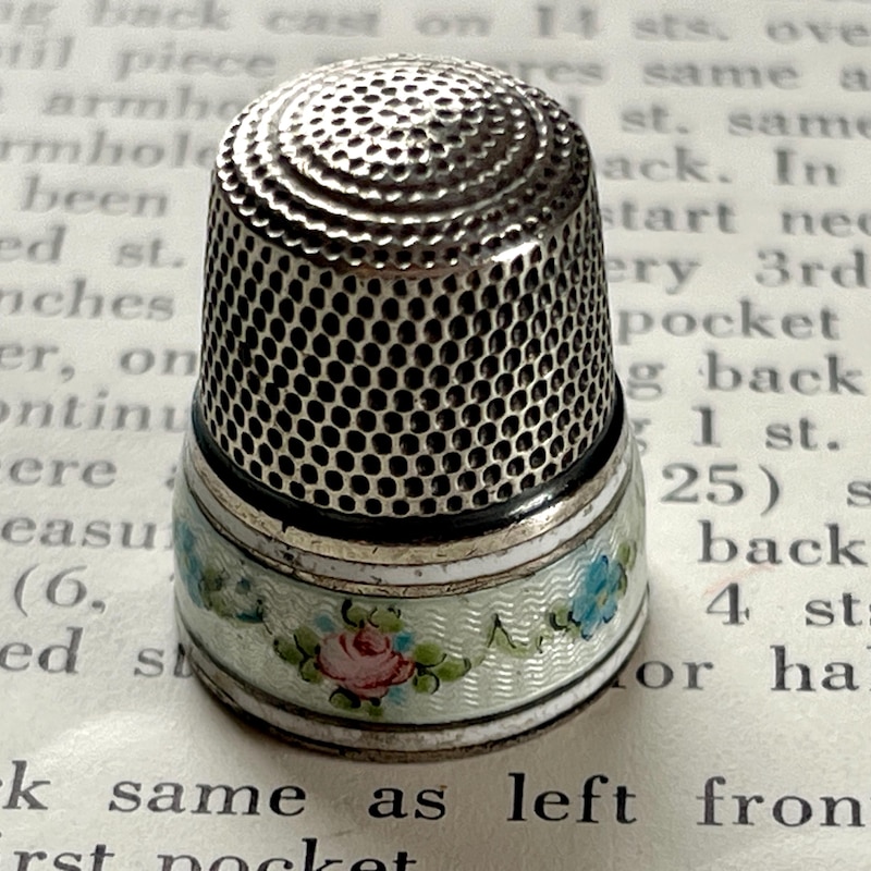 Silver Simons Thimble - Etsy