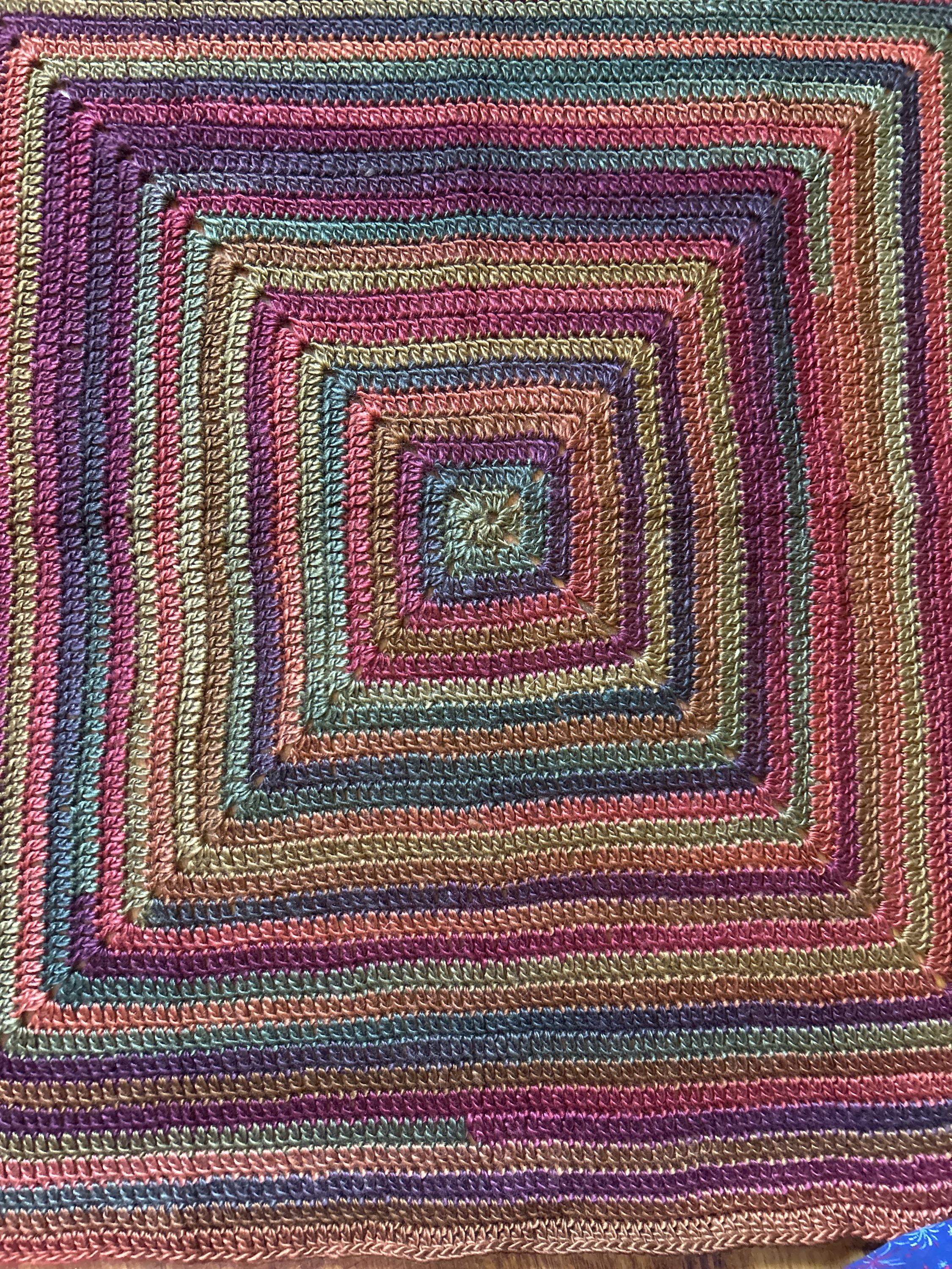 Fall Crochet Baby Blanket - Etsy