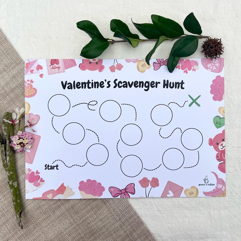 Printable Treasure Map Scavenger Hunt: Editable Pirate Party Game (PDF ...