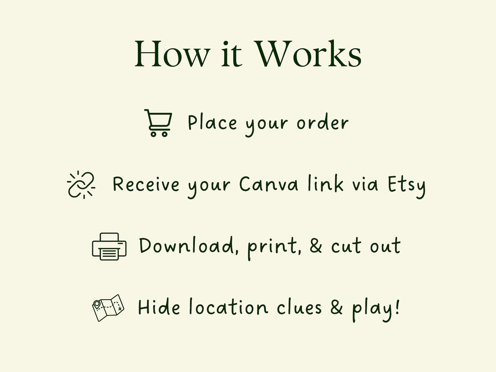 Printable Treasure Map Scavenger Hunt: Editable Pirate Party Game (PDF ...