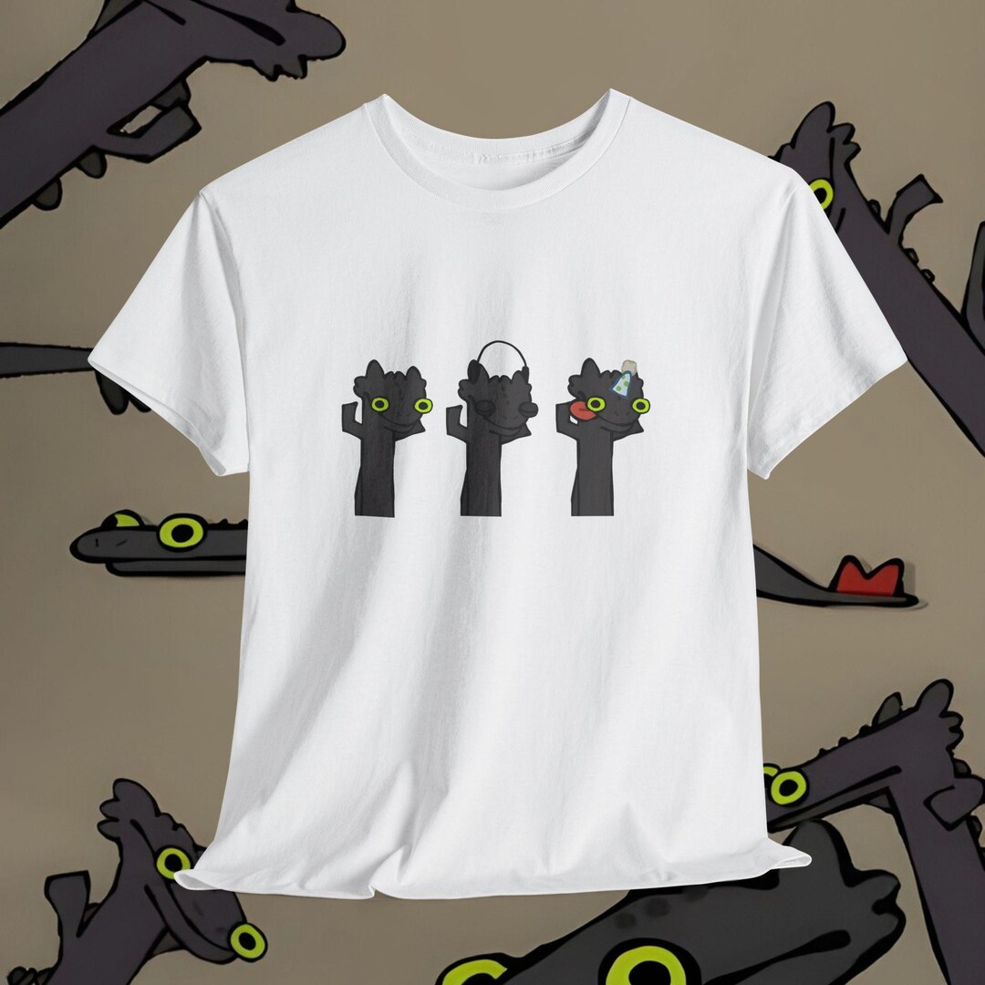 Toothless Meme T-shirt - Etsy