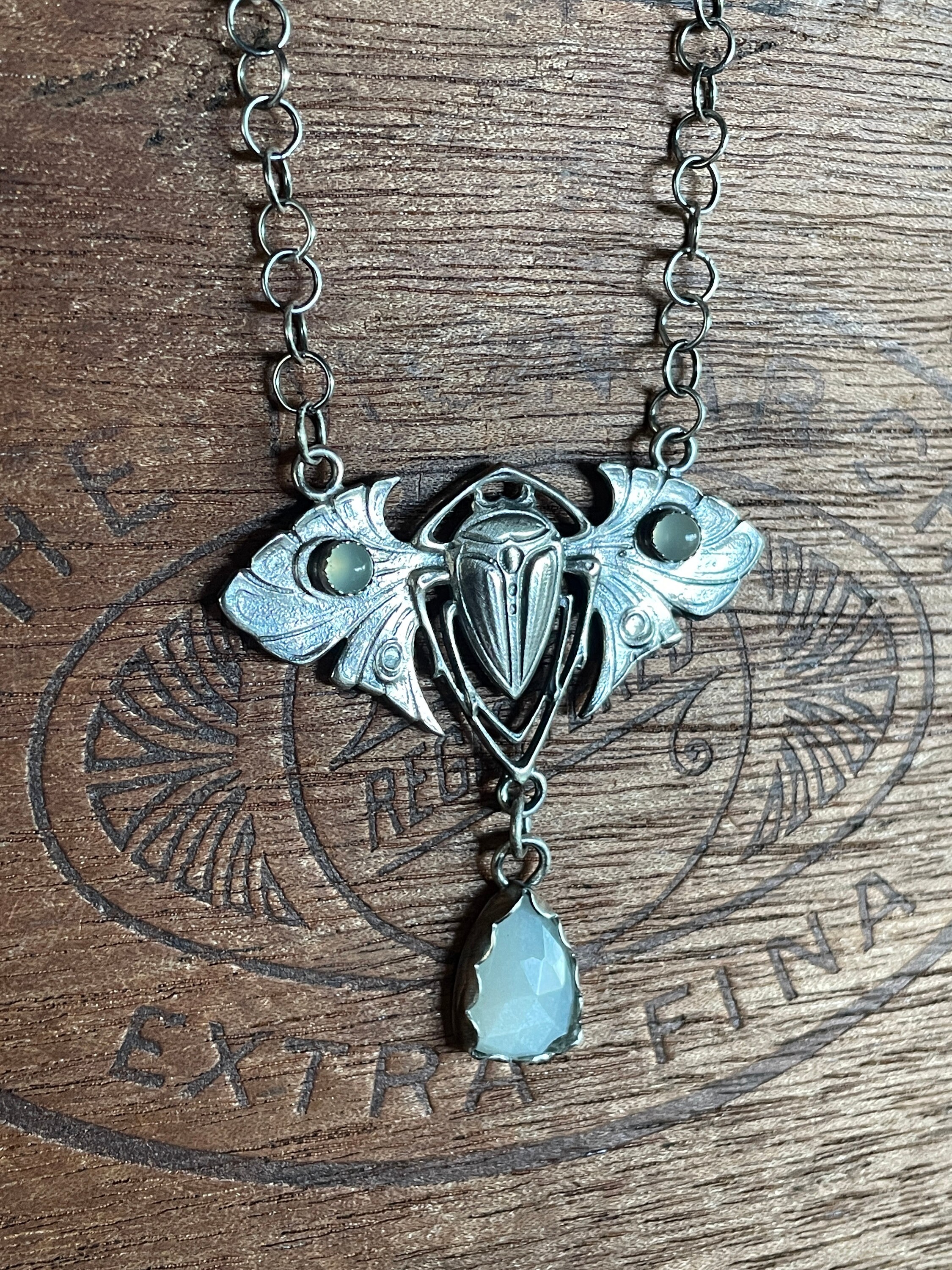 Silver Celtic Antler Pendant With A Large Labradorite , 44% OFF