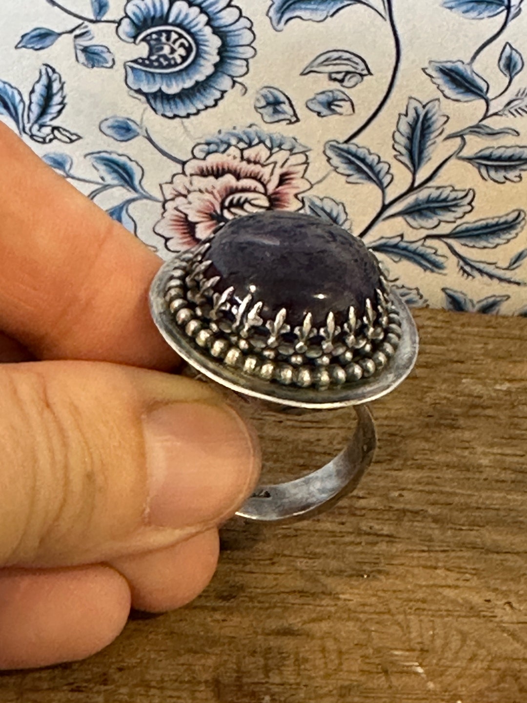 THE POPE RING Handmade Sterling Silver Ornate Ring With Hollow Form and ...