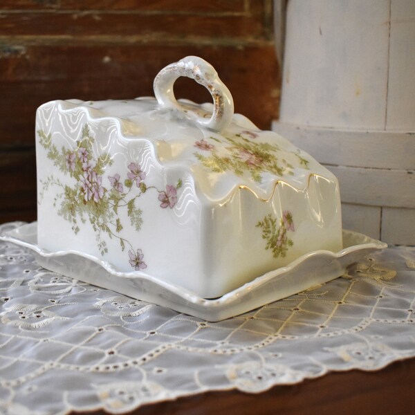 Antique Cheese Dish - Etsy