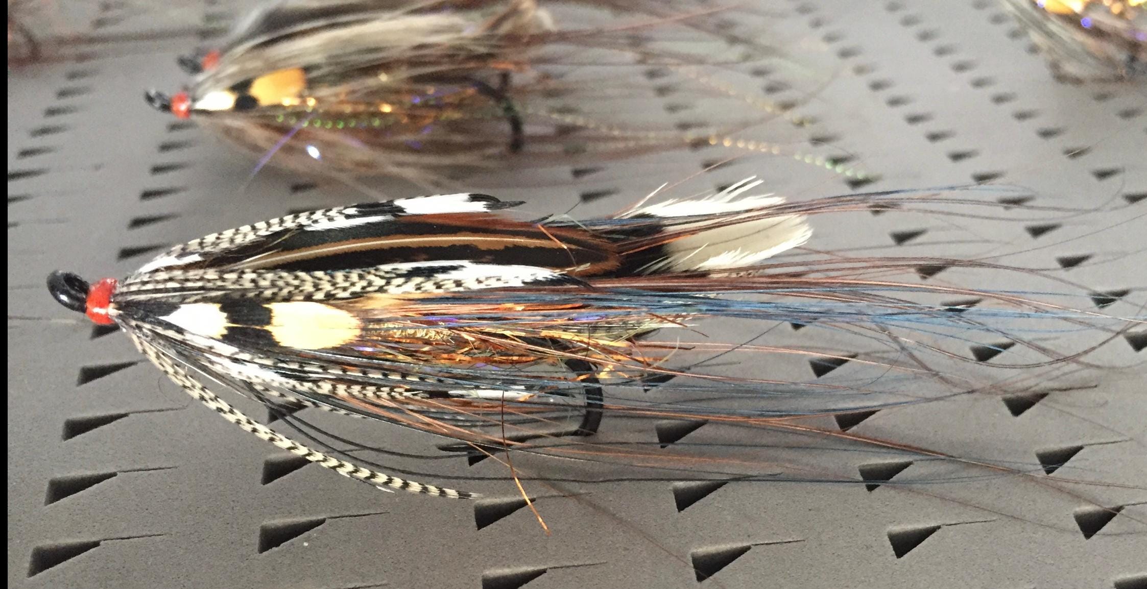 Spey Flies, Dry Flies, Streamers for Fly Fishing. This is a ‘random ...