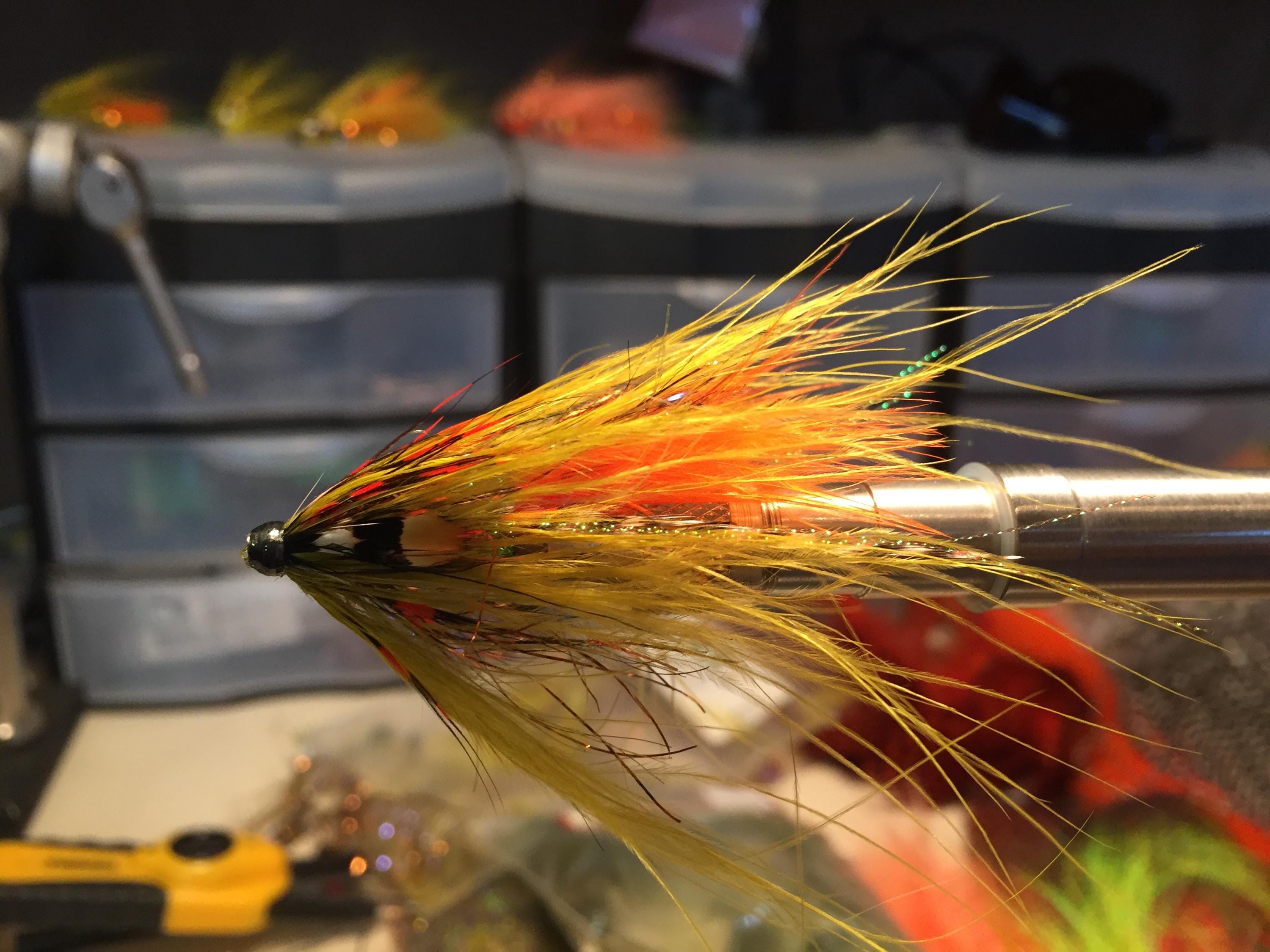 Spey Flies, Dry Flies, Streamers for Fly Fishing. This is a ‘random ...